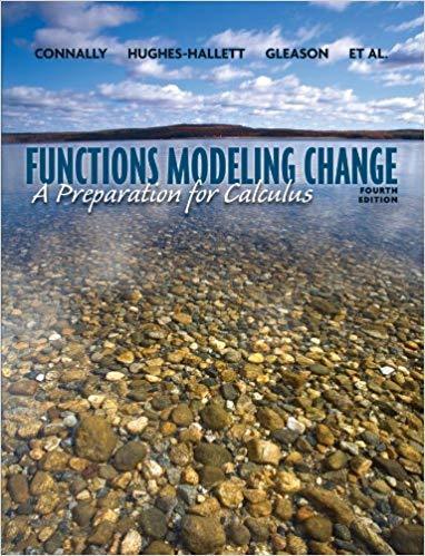 Functions Modeling Change A Preparation For Calculus 4Th Edition – GIFTSQUALITY LTD