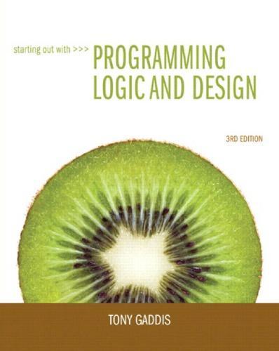 Starting Out With Programming Logic And Design 3Rd Edition – GIFTSQUALITY LTD