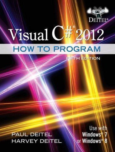 Visual C 2012 How To Program 5Th Edition – GIFTSQUALITY LTD