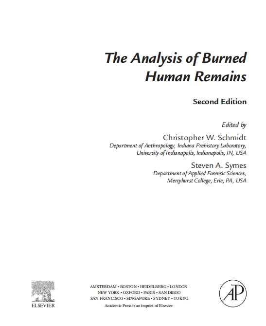 The Analysis of Burned Human Remains Second 2nd Edition – GIFTSQUALITY LTD