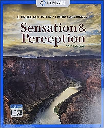 Sensation and Perception 11th Edition by E. Bruce Goldstein ...
