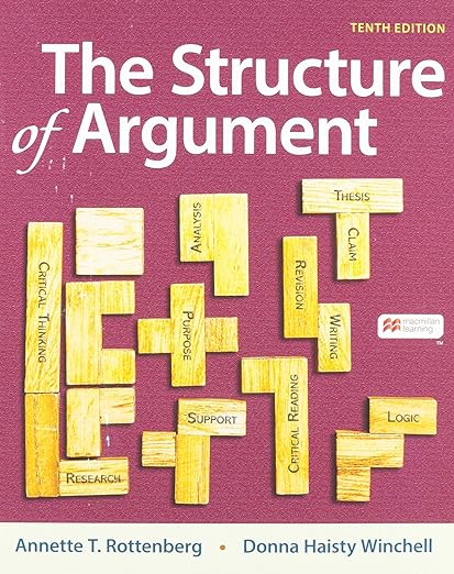 The Structure of Argument 10th Edition – GIFTSQUALITY LTD