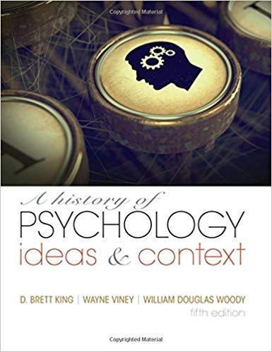 A History Of Psychology Ideas & Context 5Th Edition – GIFTSQUALITY LTD