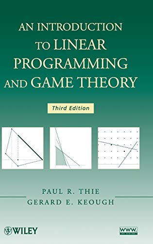 An Introduction to Linear Programming and Game Theory – GIFTSQUALITY LTD