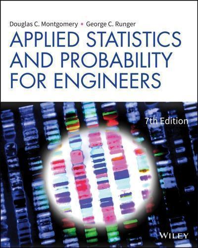 Applied Statistics And Probability For Engineers 7th Edition ...