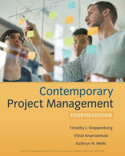 Contemporary Project Management Organize Lead Plan Perform 4Th Edition ...