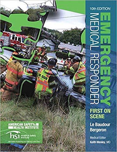 Emergency Medical Responder First On Scene 10Th Edition – GIFTSQUALITY LTD
