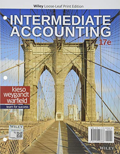 Intermediate Accounting, 17e WileyPLUS NextGen Card with Loose-Leaf Pr ...