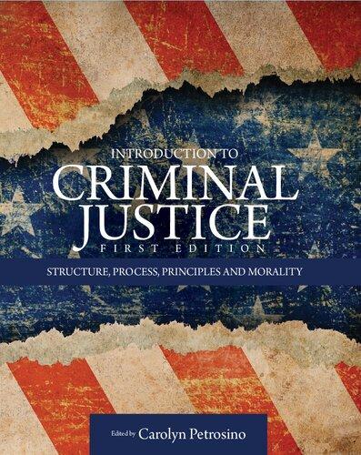 Introduction To Criminal Justice Structure Process Principles And Mora ...