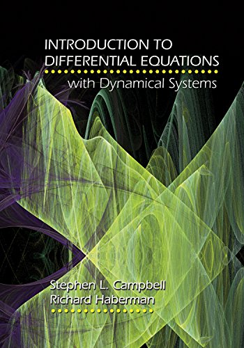 Introduction to Differential Equations with Dynamical Systems - 1st Ed ...