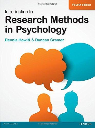 Introduction To Research Methods In Psychology 4Th Edition ...