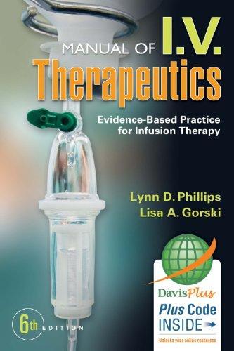 Manual Of I.V. Therapeutics Evidence Based Practice For Infusion Thera ...