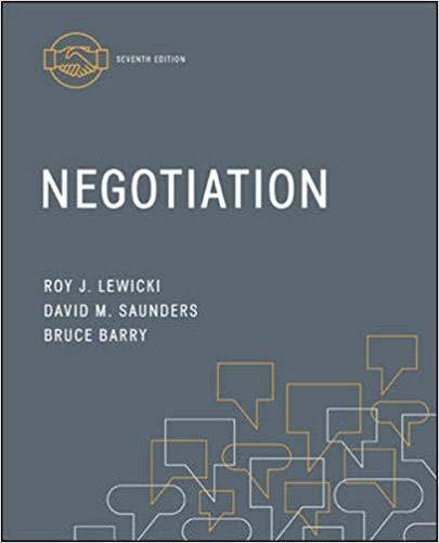 Negotiation 7Th Edition – GIFTSQUALITY LTD