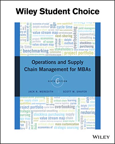 Operations and Supply Chain Management for MBAs – GIFTSQUALITY LTD