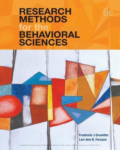 Research Methods For The Behavioral Sciences 6Th Edition – GIFTSQUALITY LTD