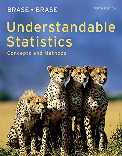 Understandable Statistics: Concepts and Methods (10 Edition ...